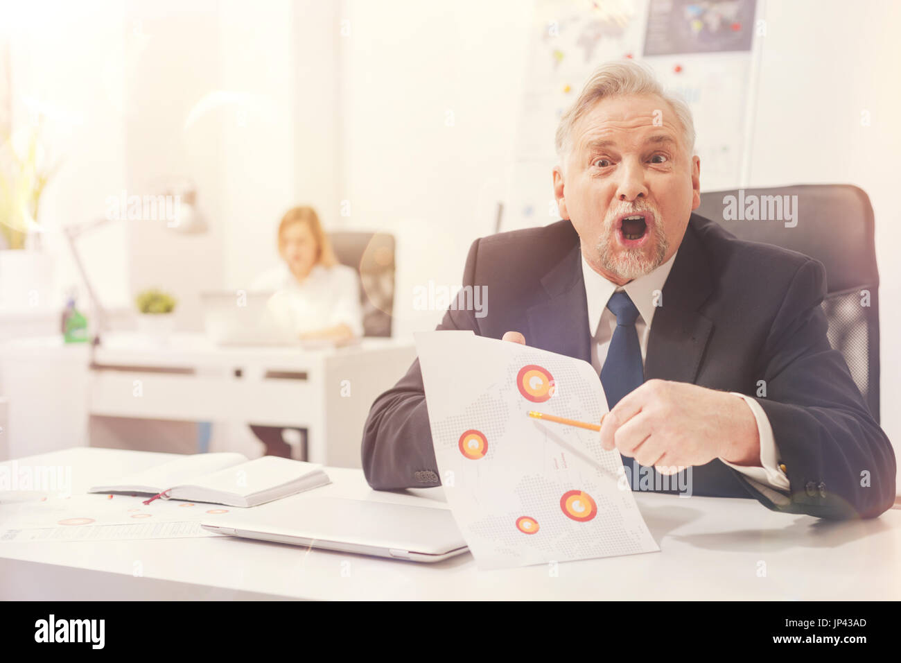 Serious irritated hi-res stock photography and images - Alamy