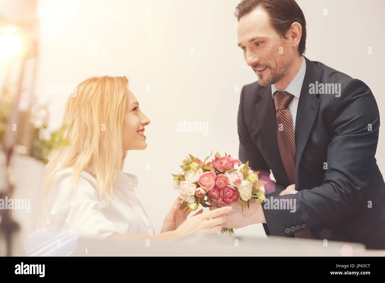 Gallant conversation hi-res stock photography and images - Alamy