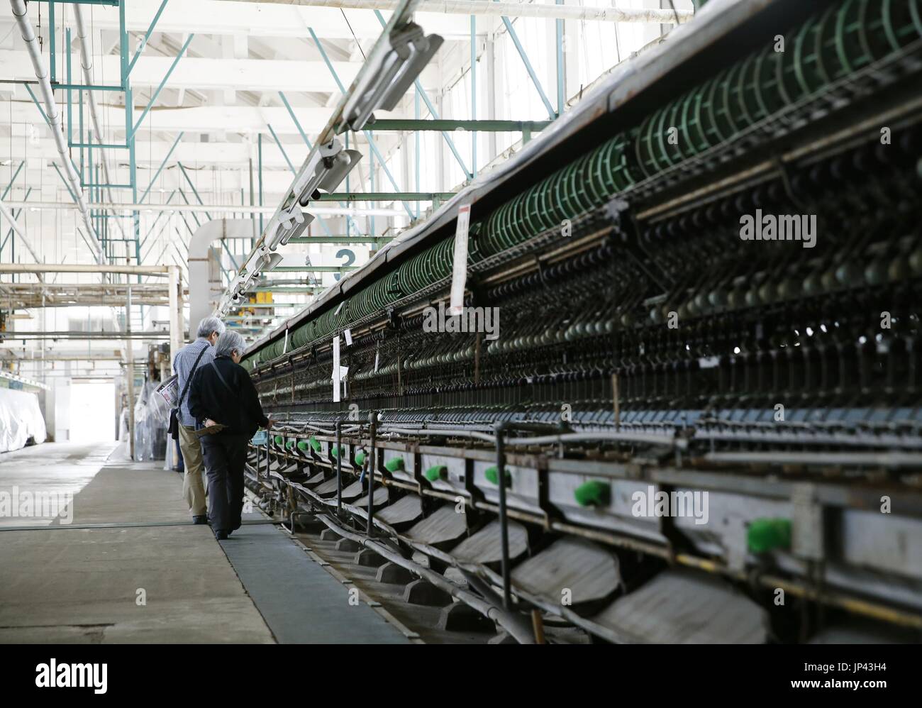 TOMIOKA, Japan - File photo taken in April 2014 shows the Tomioka Silk ...