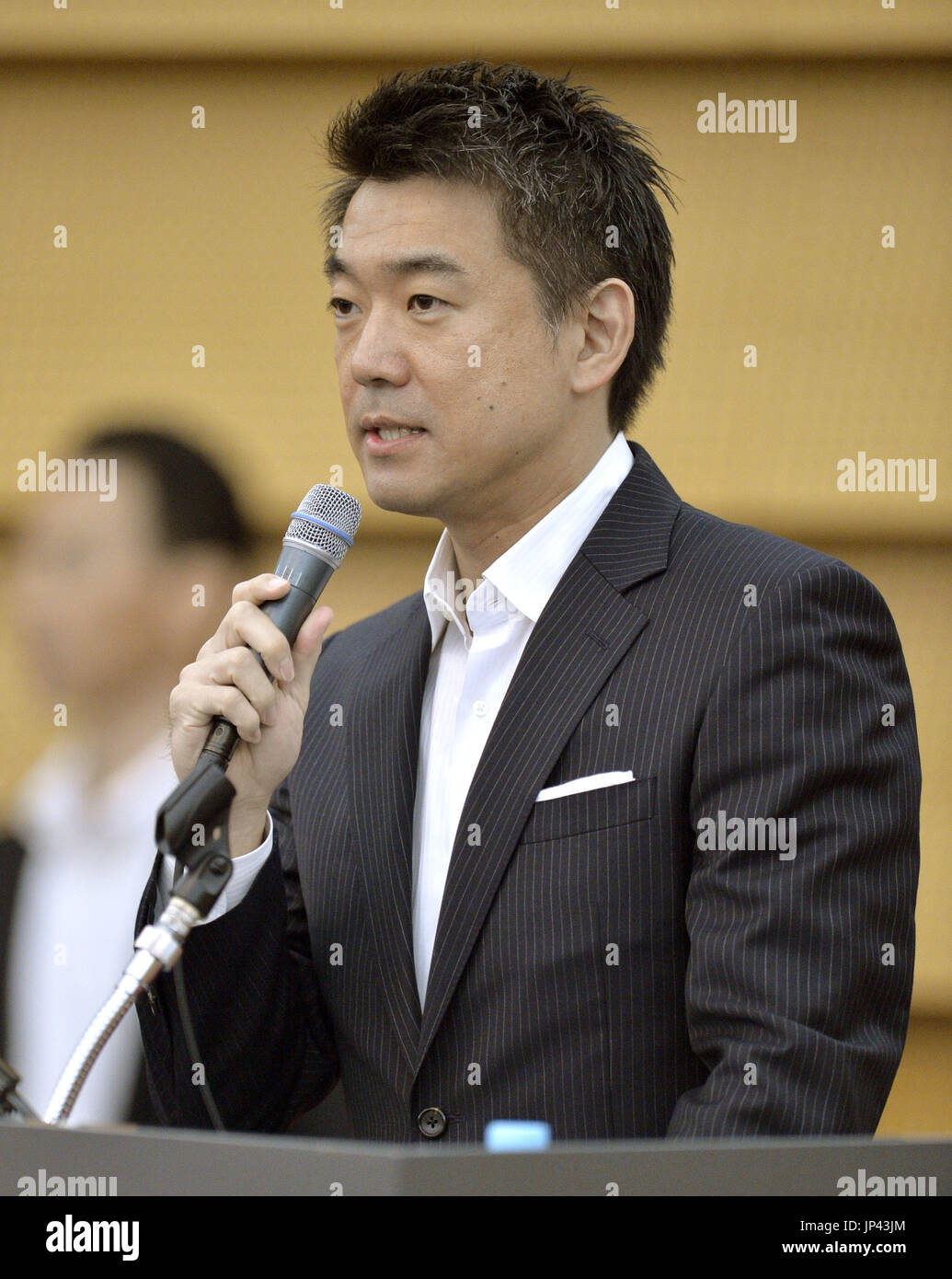 OSAKA, Japan - Toru Hashimoto, one of the two co-heads of the Japan ...