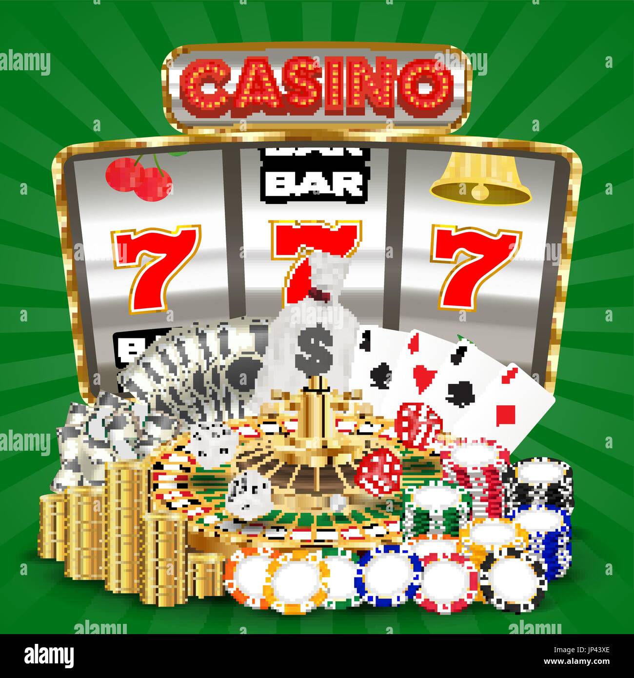 Slot machine online Stock Vector Images - Alamy
