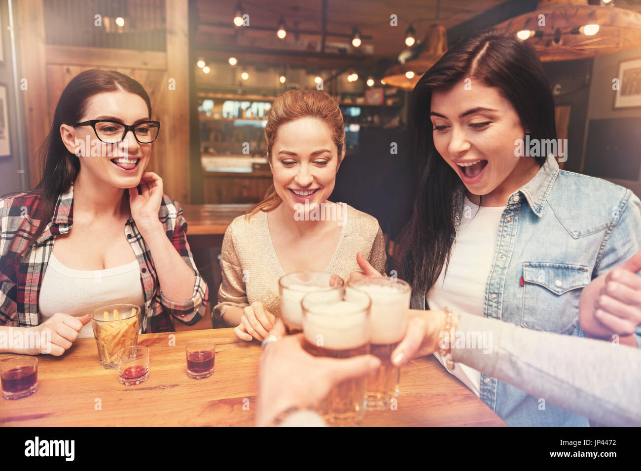 Emotions Glad High Resolution Stock Photography and Images - Alamy
