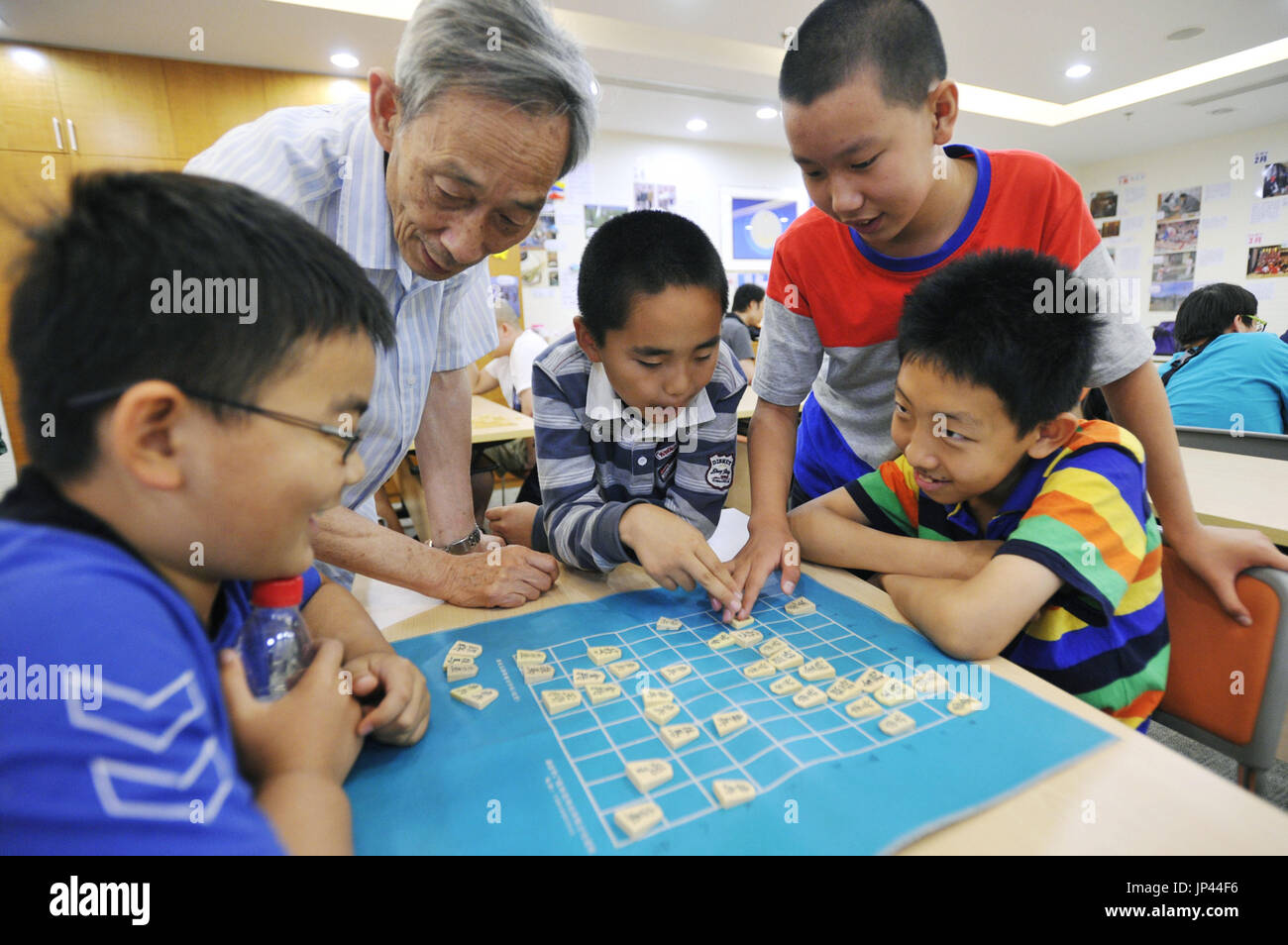 BEIJING, China - Chinese children learn how to play Japanese shogi, a ...