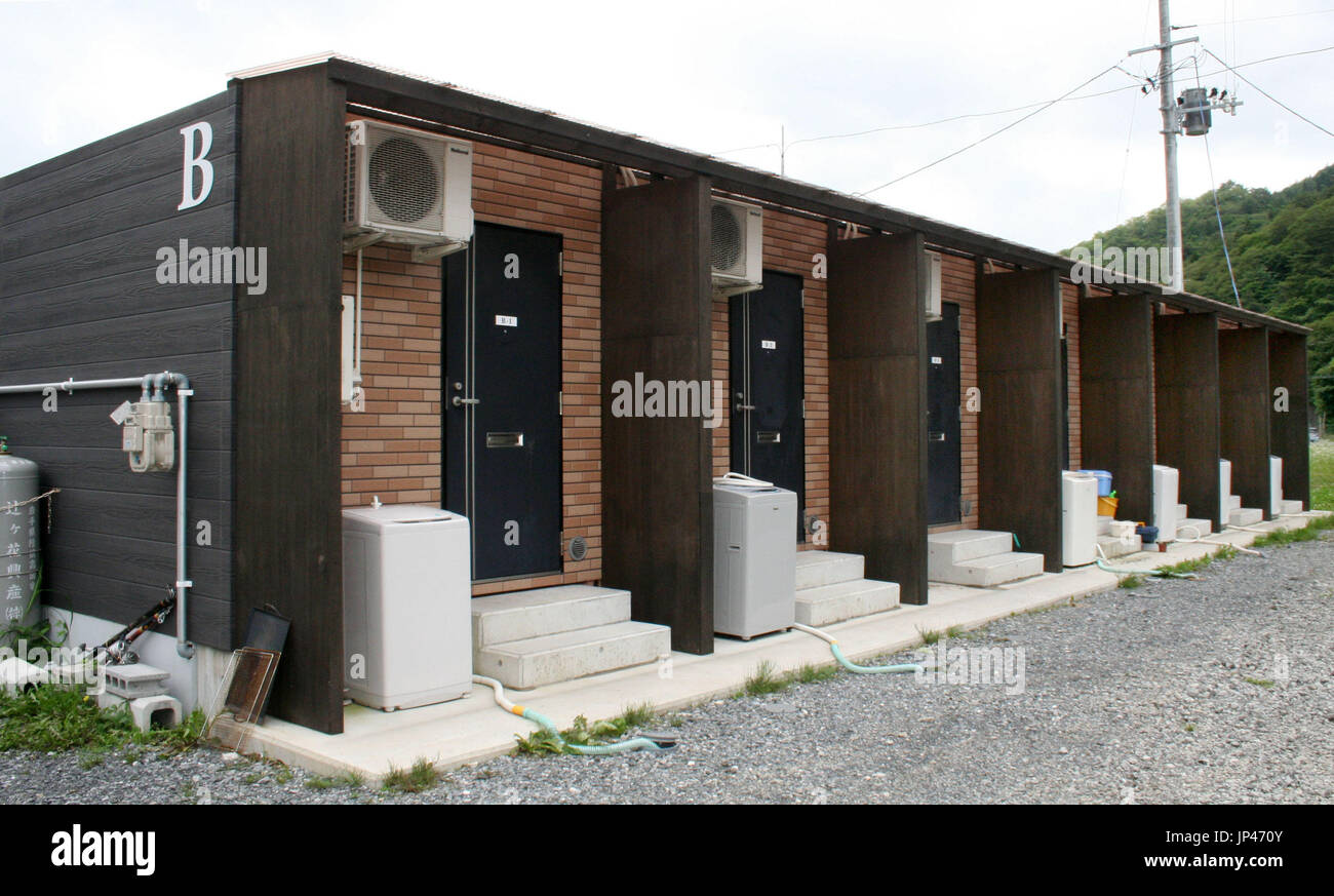 MORIOKA, Japan - Shipping containers turned into a row of living ...