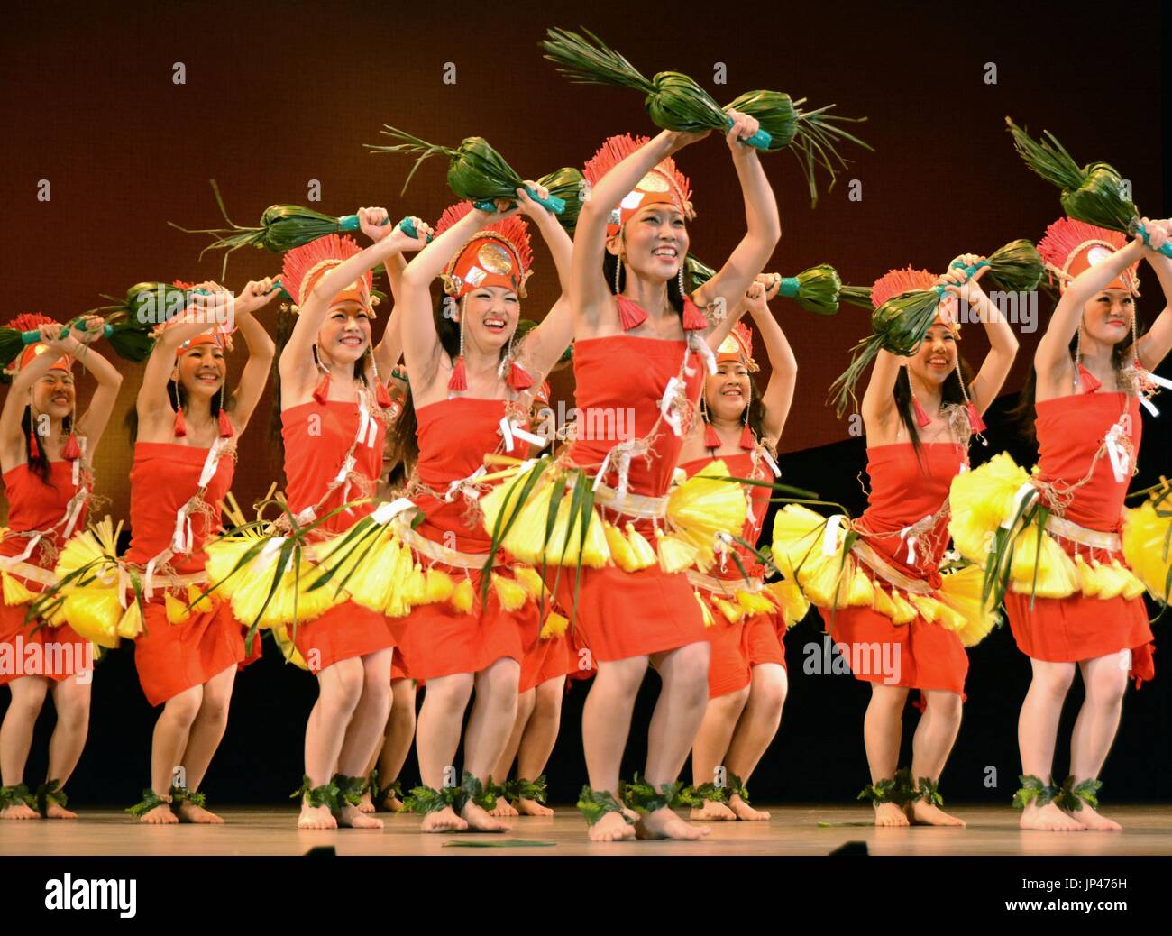 IWAKI, Japan - Students from Tokiwagi Gakuen High School in Sendai ...