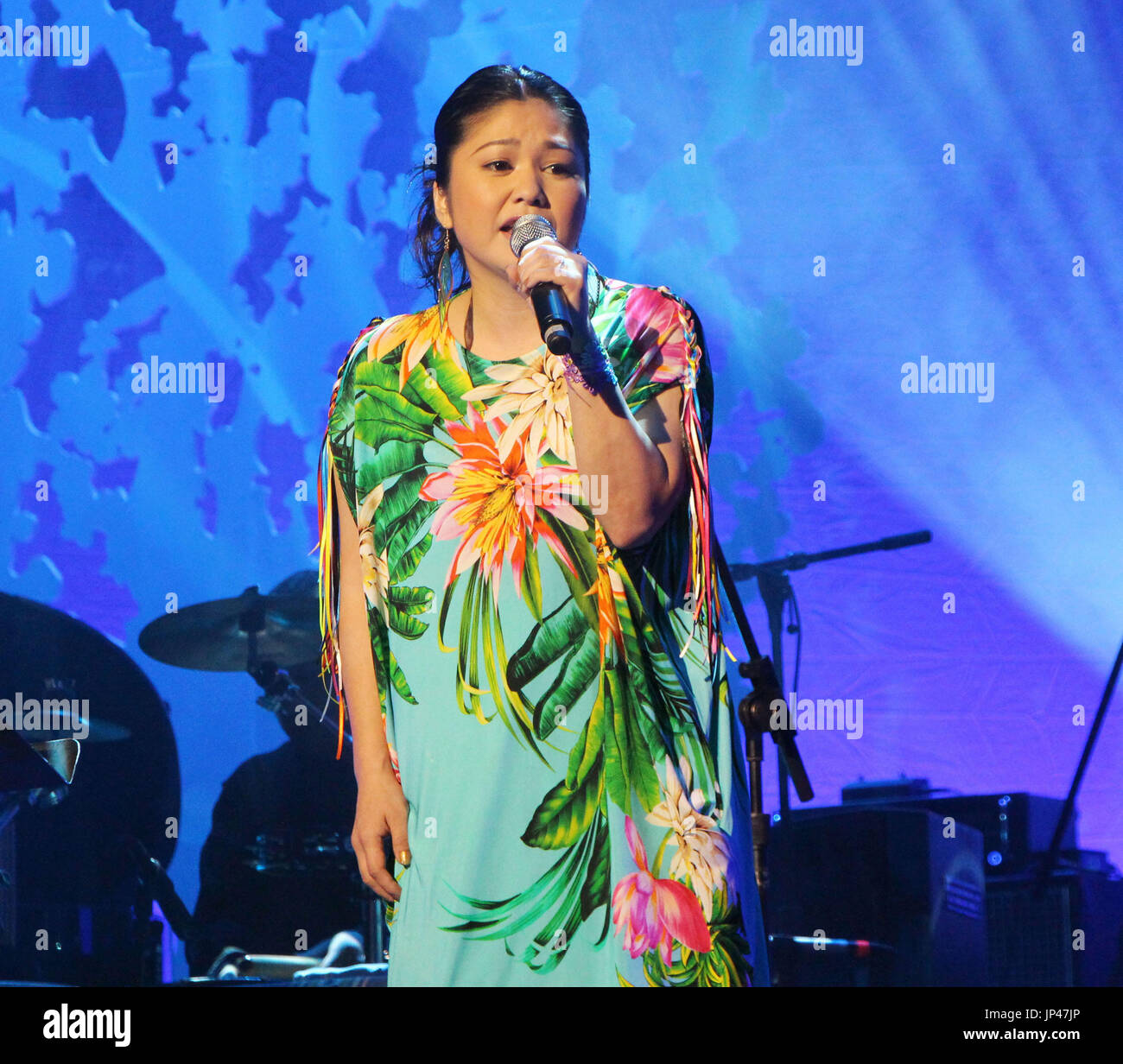 WASHINGTON, United States - Japanese singer Rimi Natsukawa performs ...