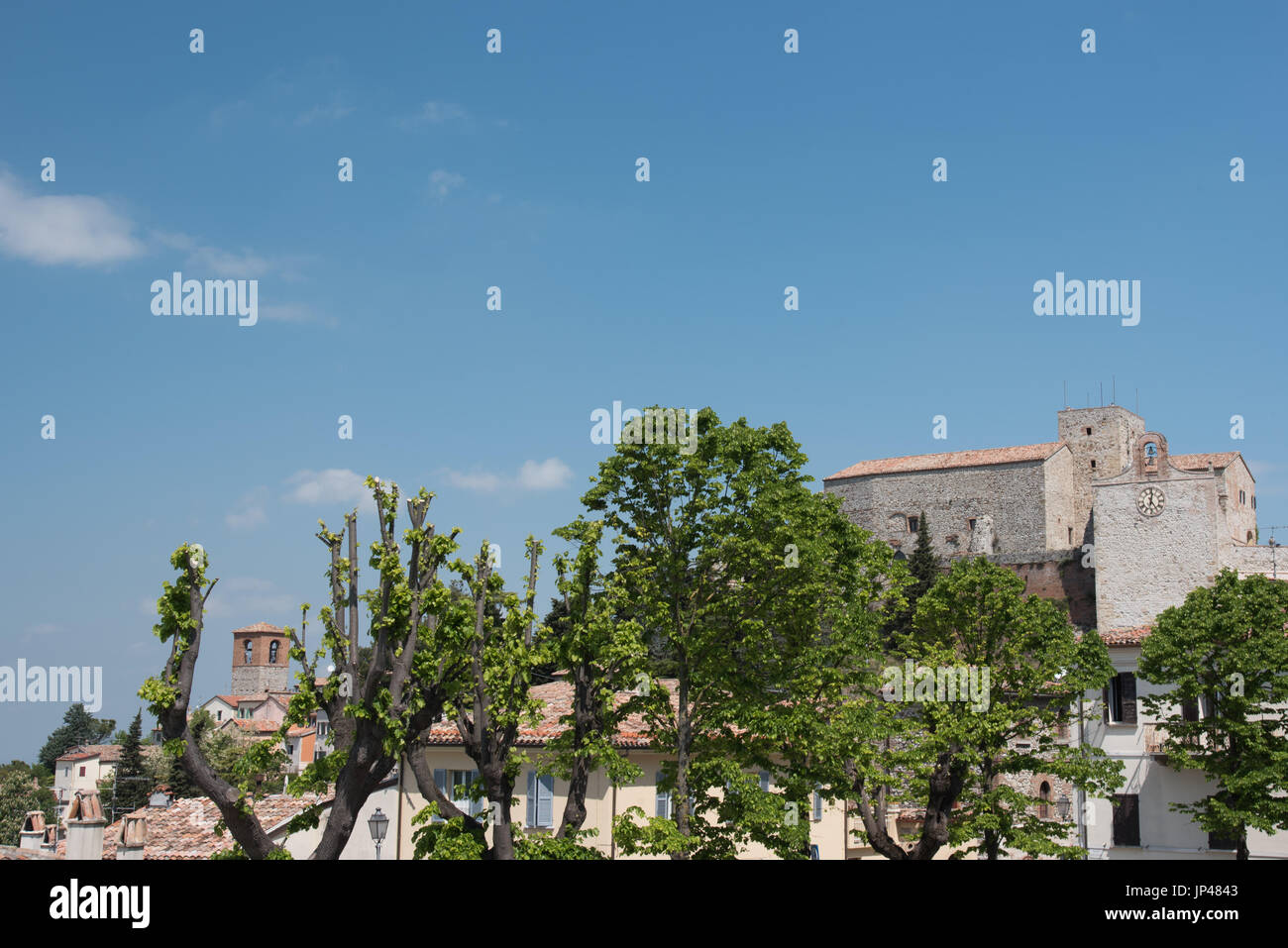 Montebello rimini italy castle hi-res stock photography and images - Alamy