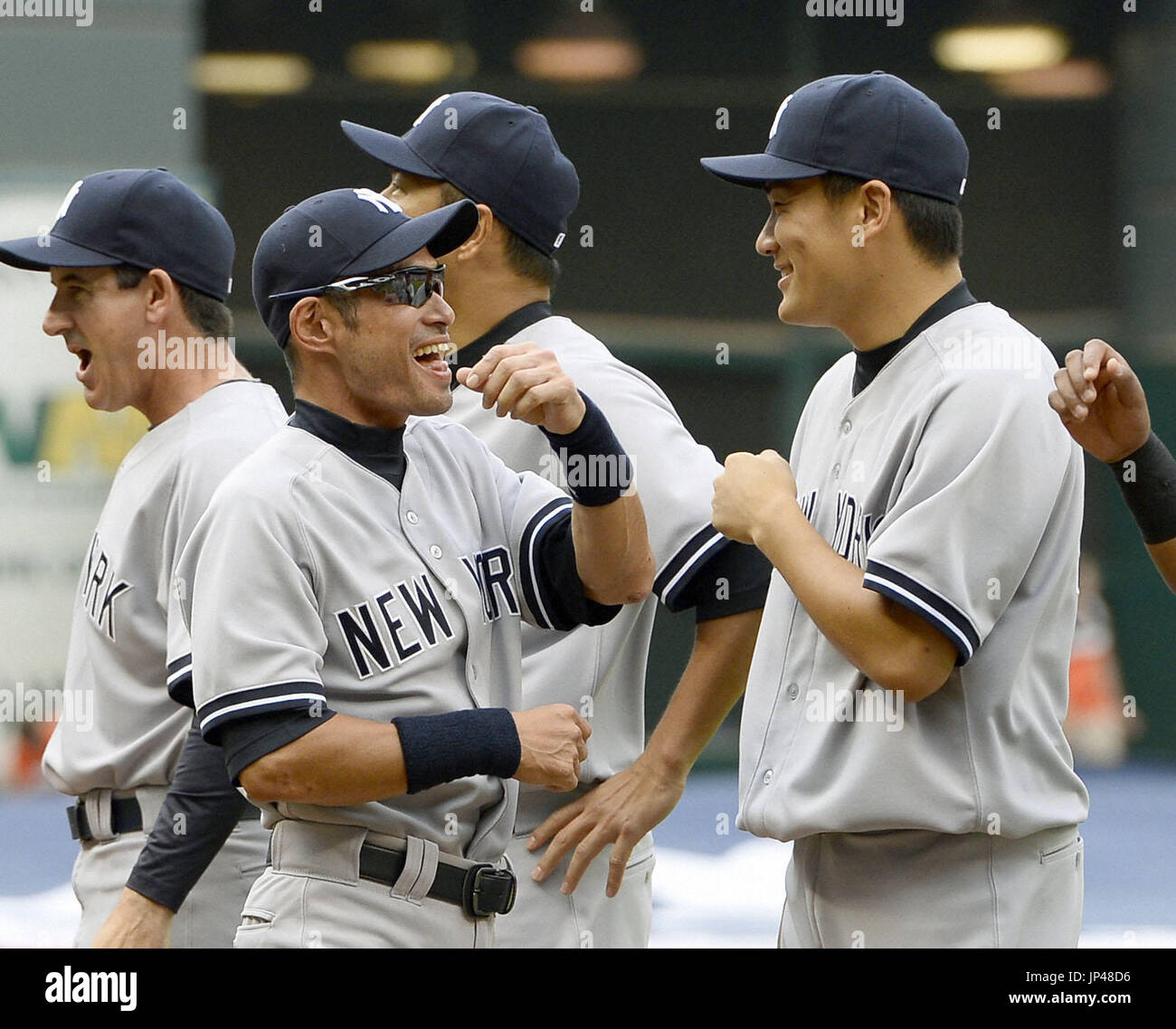 HOUSTON, United States - New York Yankees outfielder Ichiro Suzuki ...