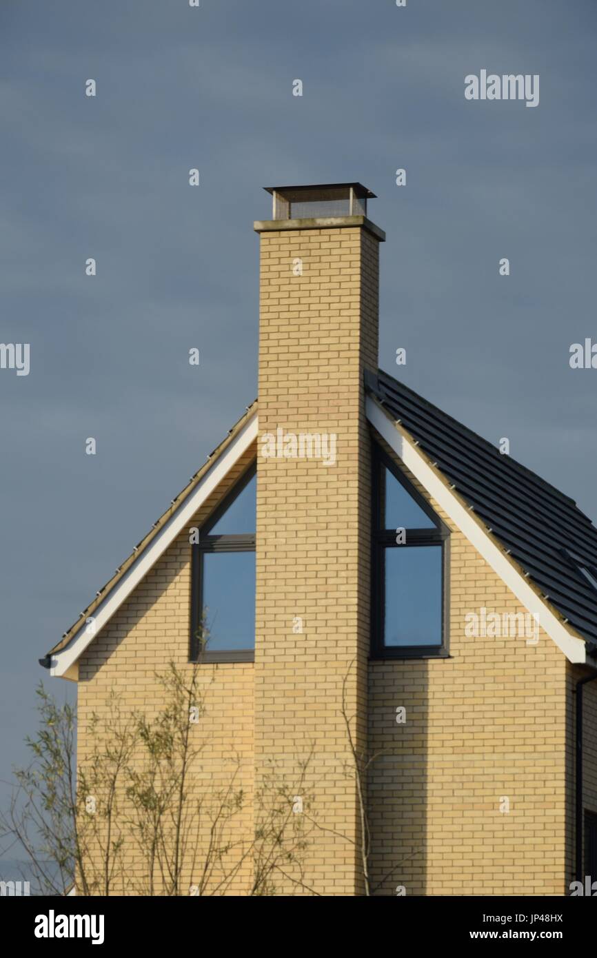Modern chimney hi-res stock photography and images - Alamy