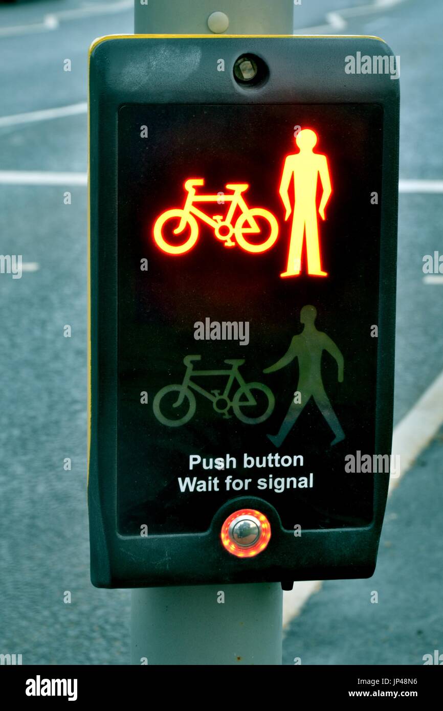 Pedestrian control hi-res stock photography and images - Alamy