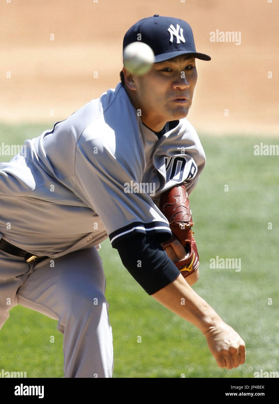 CHICAGO, United States - New York Yankees pitcher Masahiro Tanaka ...