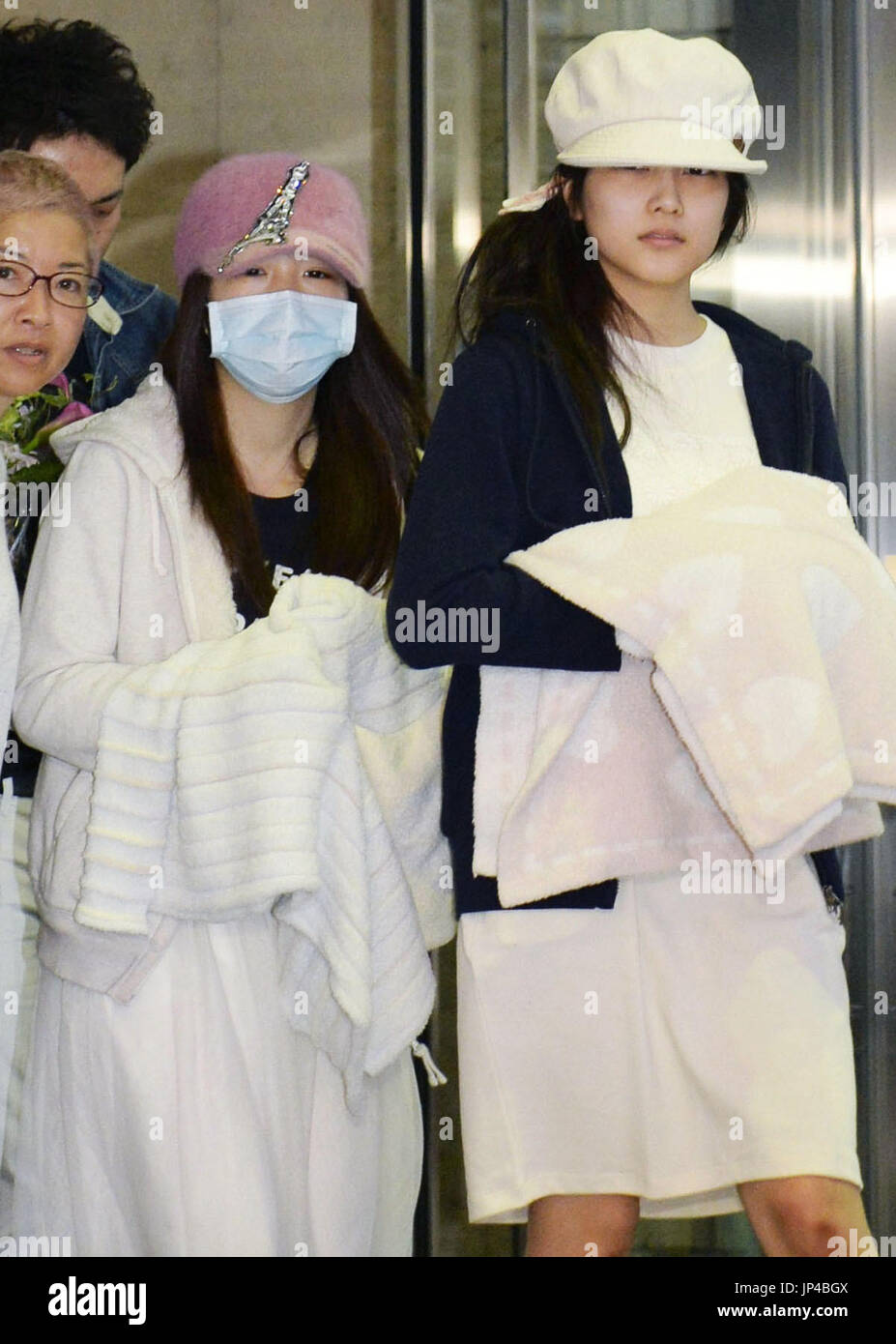 MORIOKA, Japan - Anna Iriyama (R), 18, and Rina Kawaei, 19, part of all ...