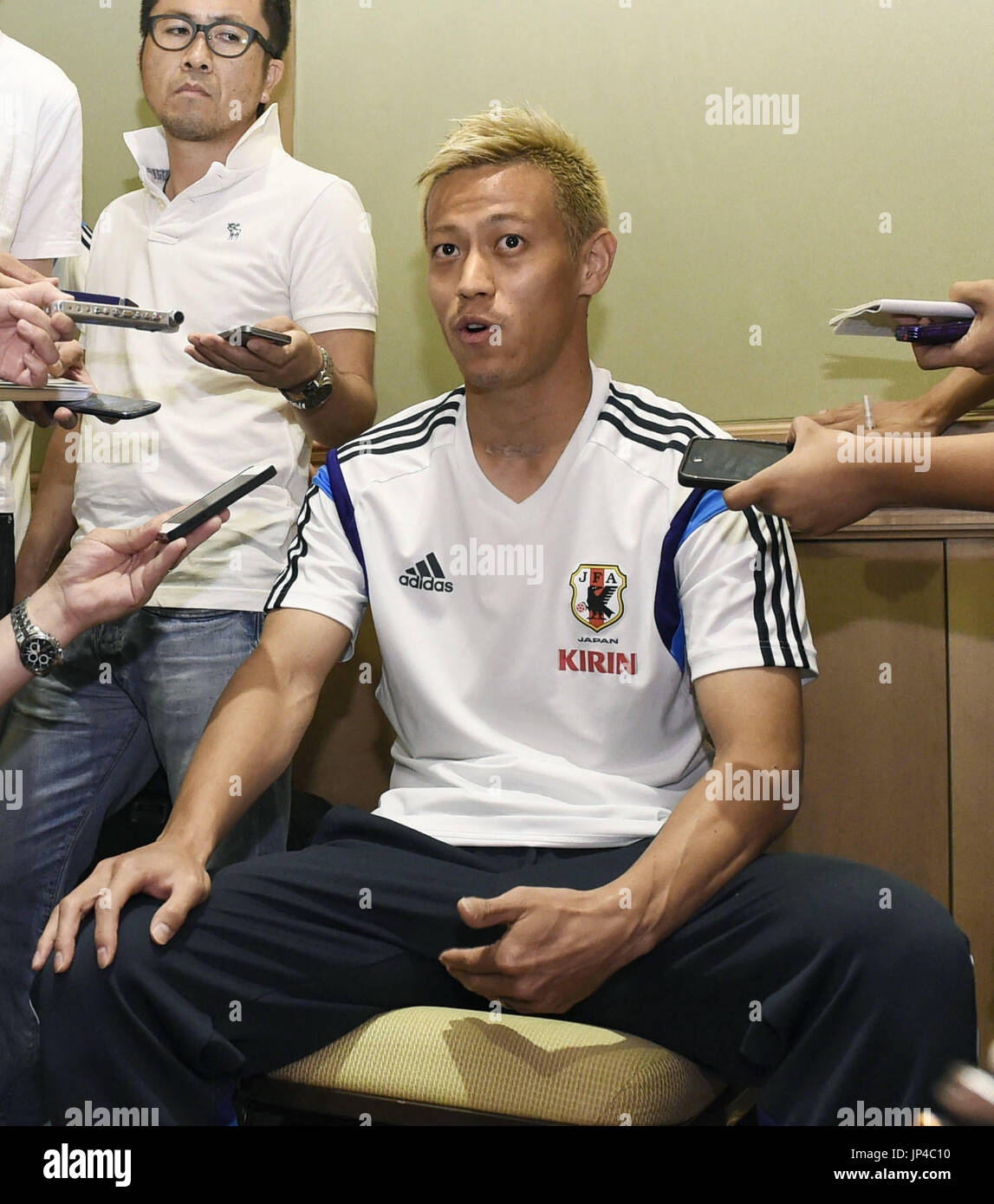CLEARWATER, United States - Japan and AC Milan attacker Keisuke Honda ...
