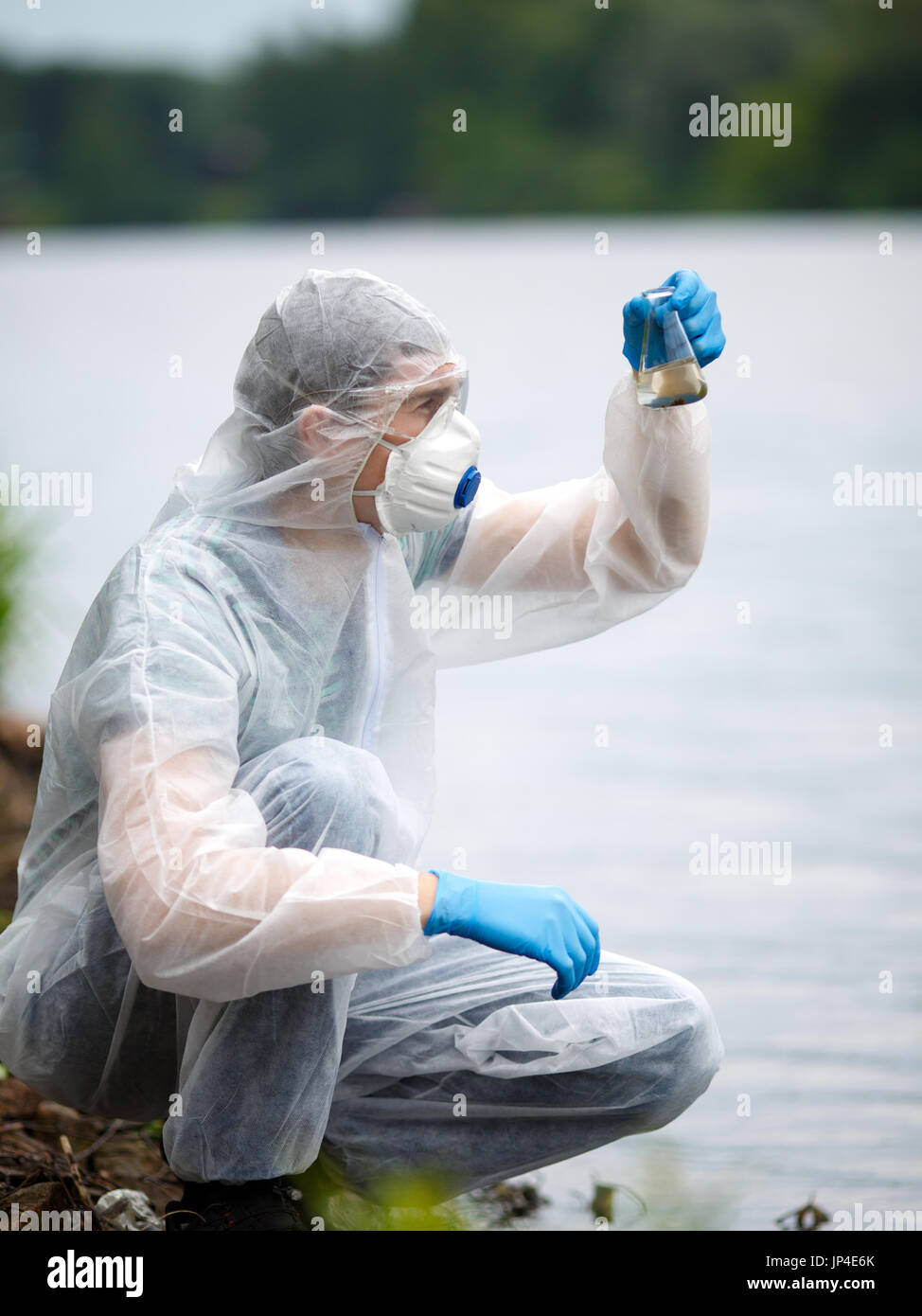 Water sample gloves hi-res stock photography and images - Alamy