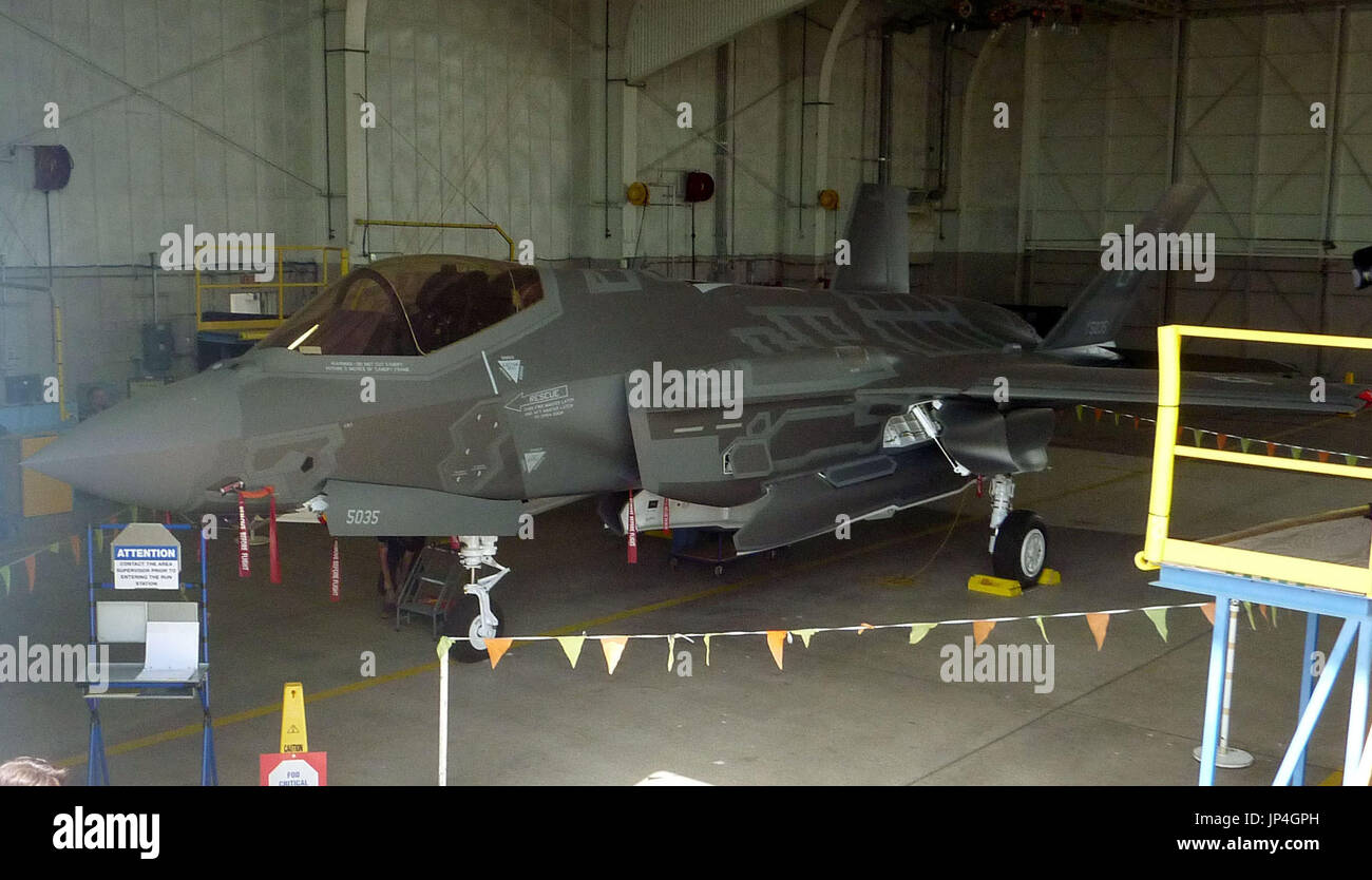 FORT WORTH, United States - Photo shows an F-35 joint strike fighter in ...