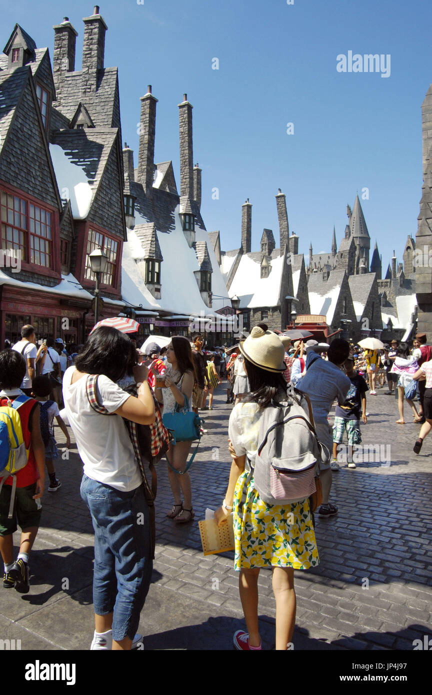 OSAKA, Japan - Photo taken July 31, 2014, shows Universal Studios Japan ...