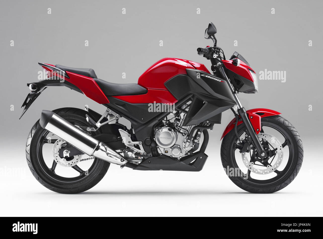 TOKYO, Japan - Undated photo shows Honda Motor Co.'s new easy-to-maneuver CB250F motorcycle ...