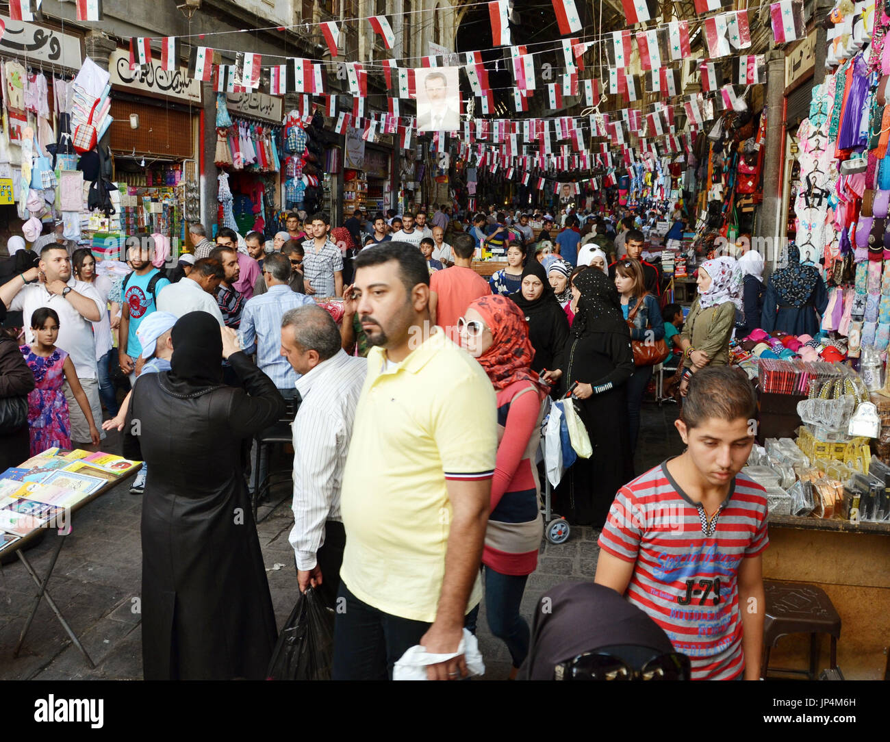 DAMASCUS, Syria - A market in the old part of Damascus, Syria, is ...