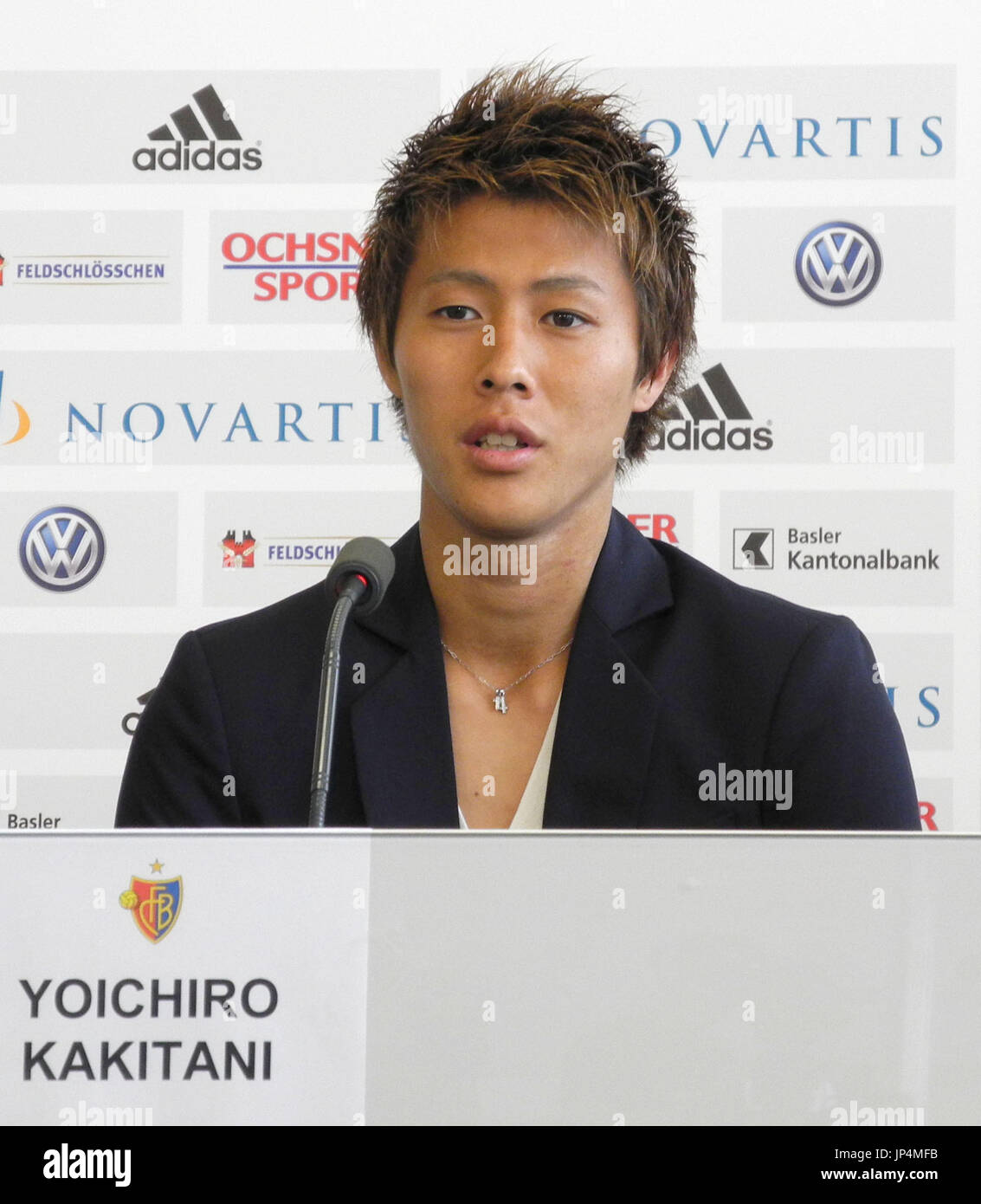TOKYO, Japan - Japan forward Yoichiro Kakitani, who moved to Swiss club ...