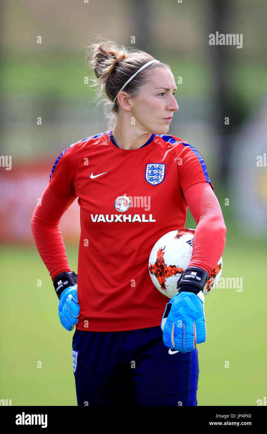Goalkeeper siobhan chamberlain england hi-res stock photography and ...
