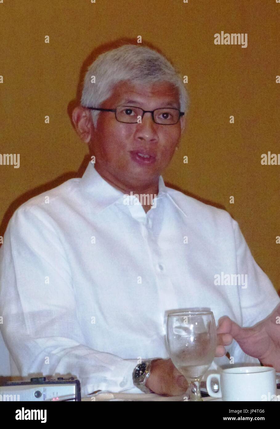 MANILA, Philippines - Philippine immigration chief Siegfred Mison talks ...