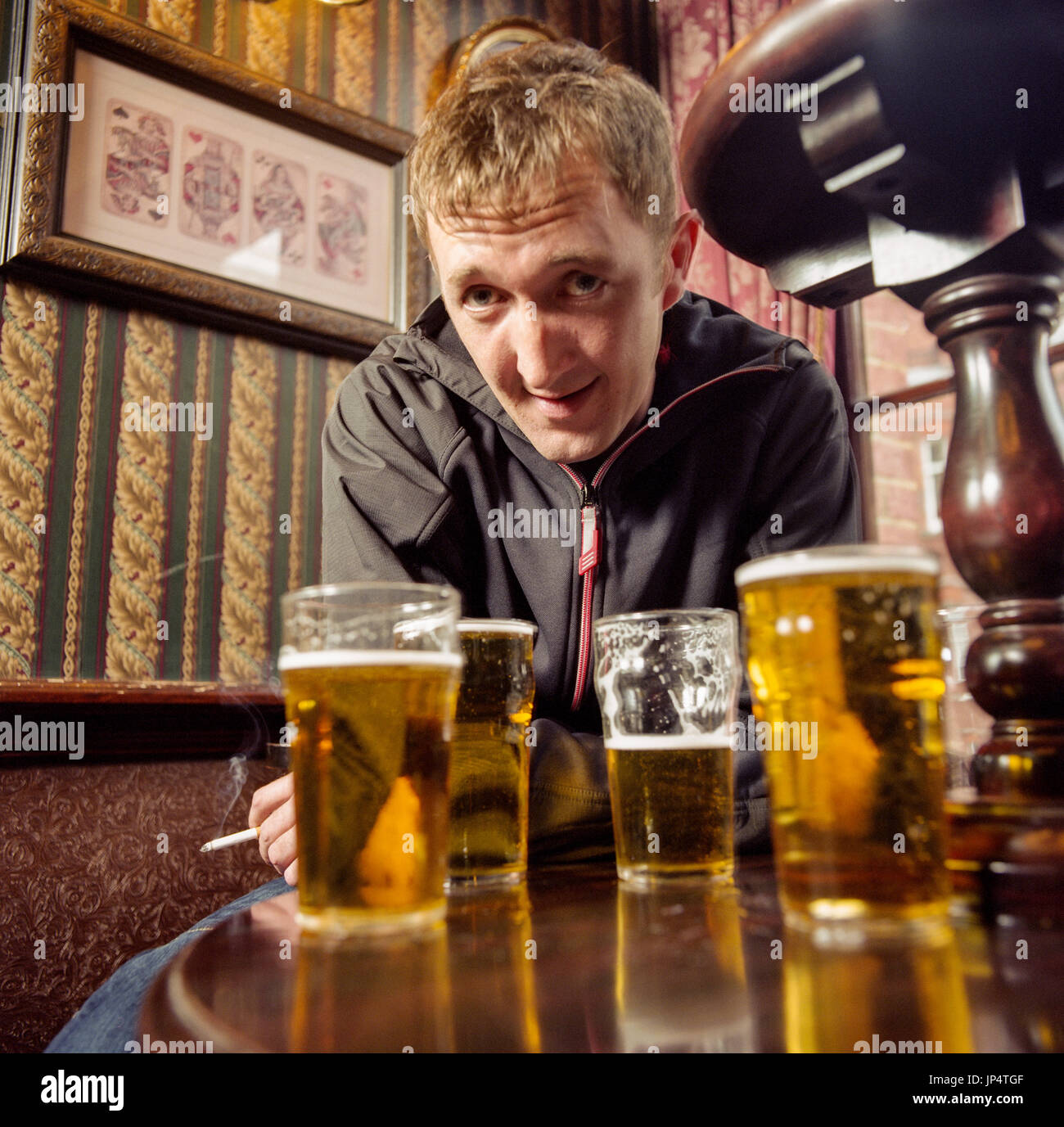 Ralph Ineson an English actor photographed in London, England Stock ...