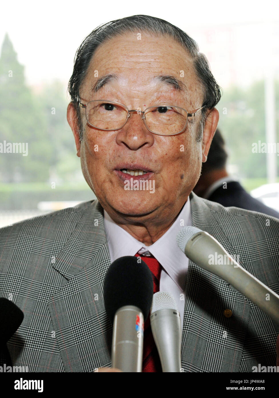 BEIJING, China - Fujio Cho, Toyota Motor Corp. honorary chairman ...