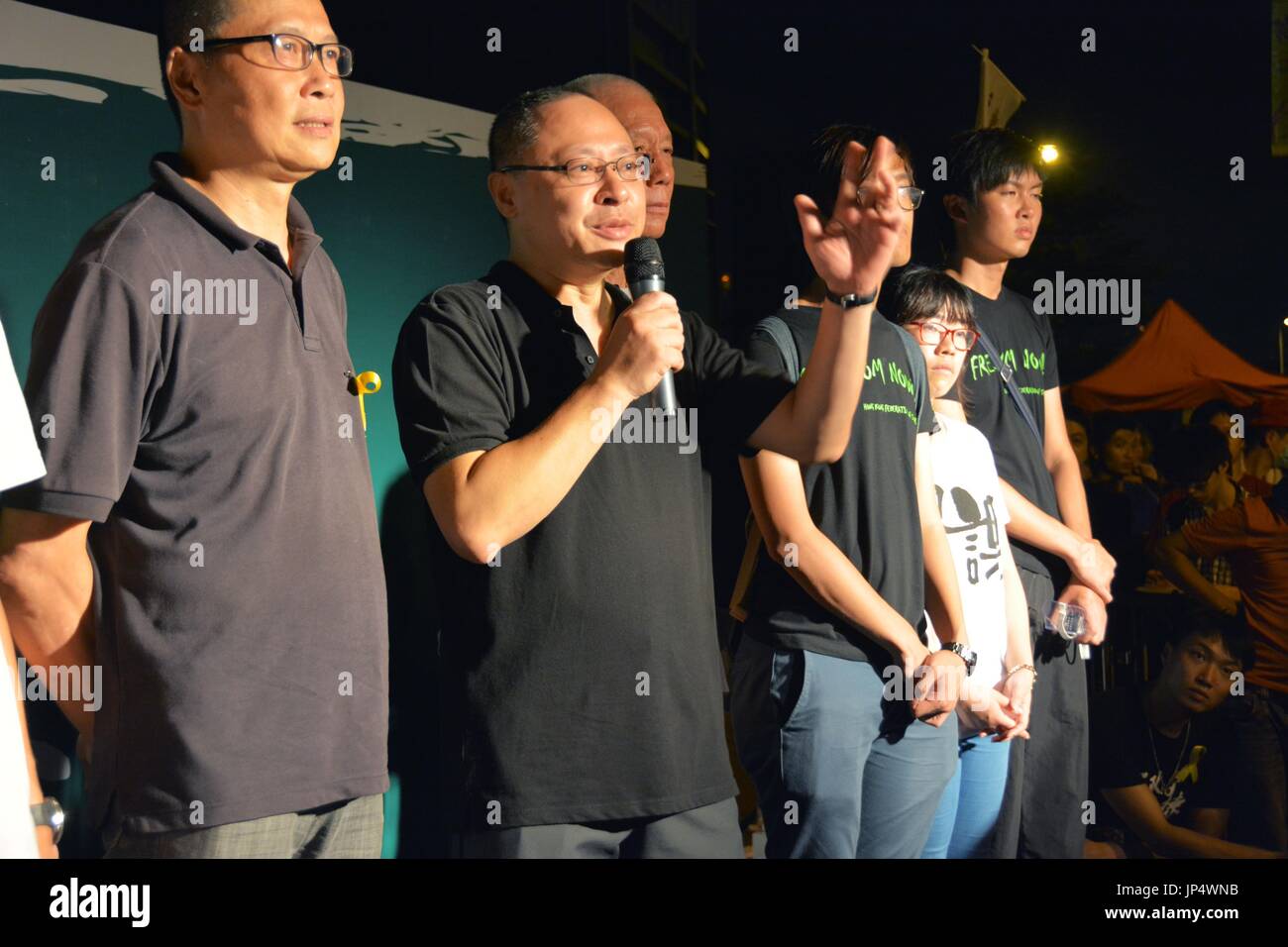 HONG KONG, HONG KONG - Benny Tai, a university professor and co-founder ...