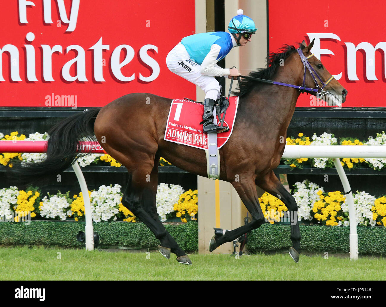 MELBOURNE, Australia - Admire Rakti, the Japanese-trained first choice ...