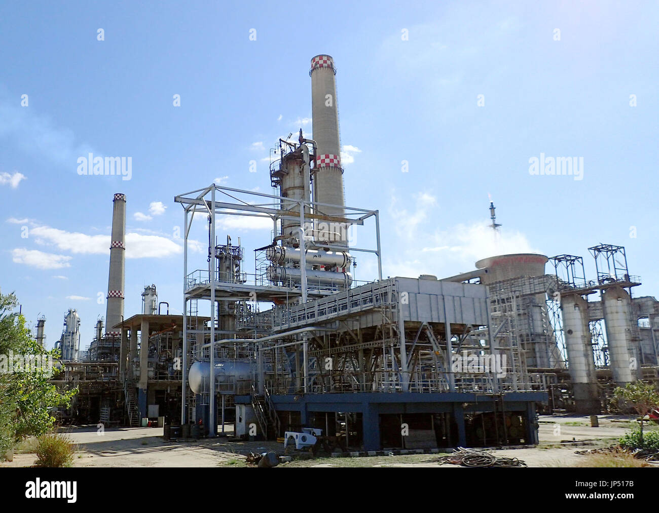BANIAS, Syria - A national refinery facility is seen in Banias ...