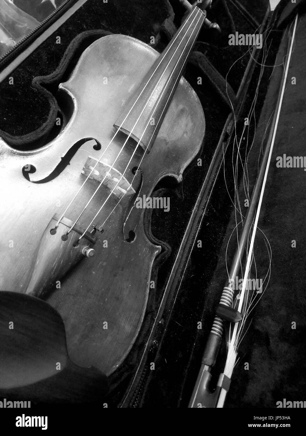 Instrument Bass Black and White Stock Photos & Images - Alamy