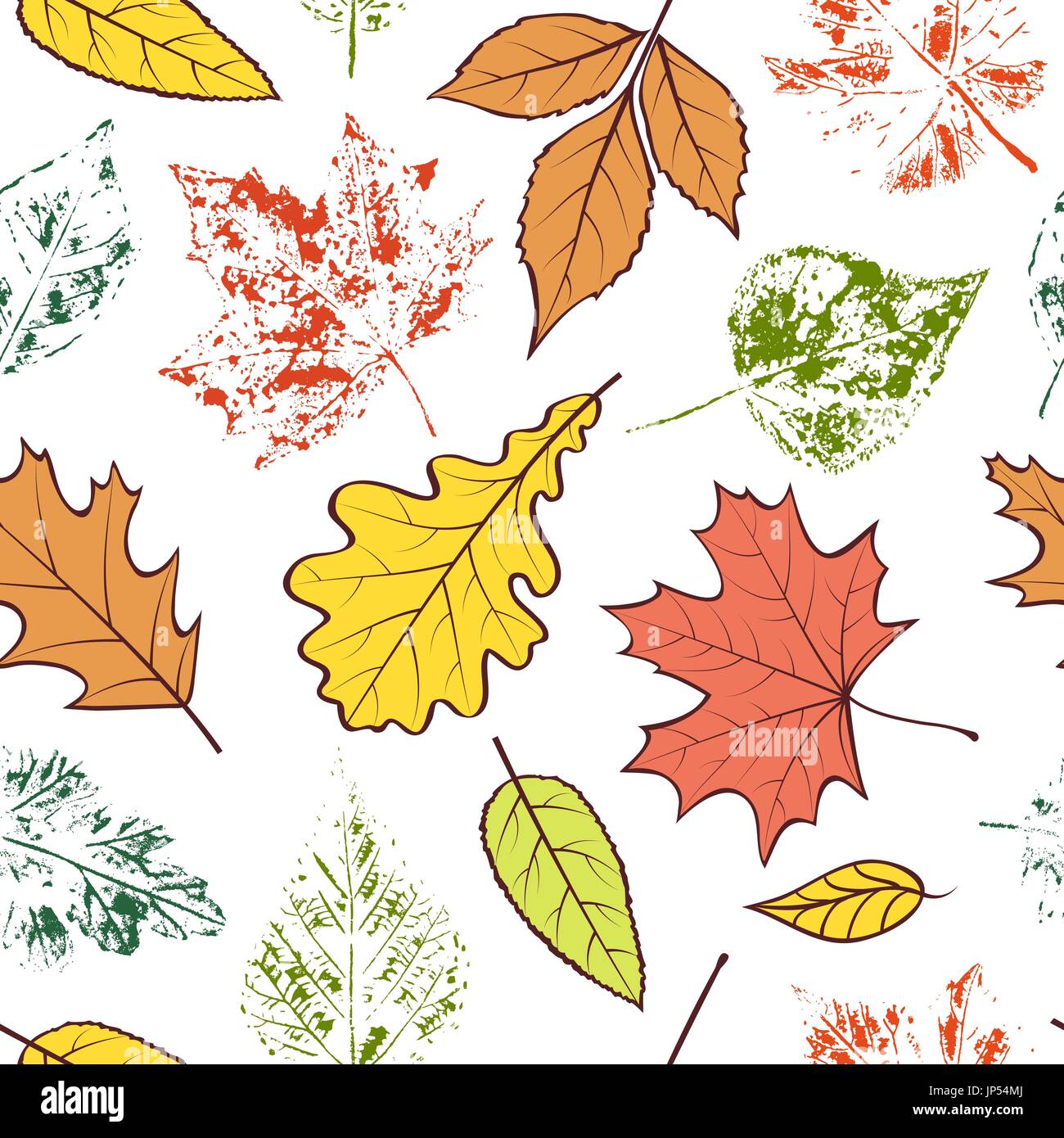 Autumn leaves backgrounds colorful Stock Vector Images - Alamy