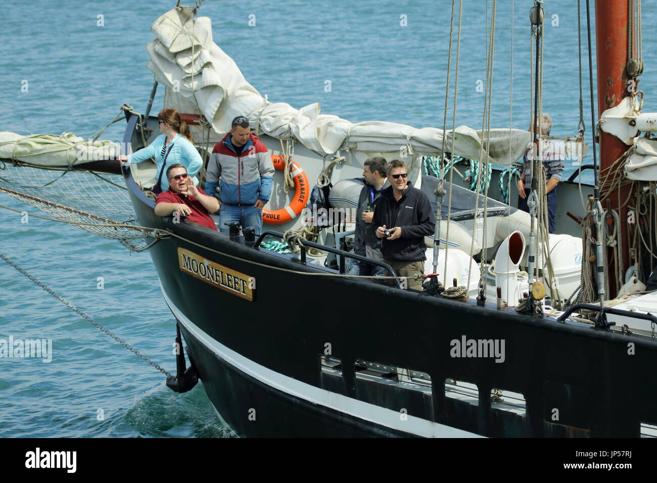 Tall ship Moonfleet,Swanage,Dorset,UK Stock Photo - Alamy