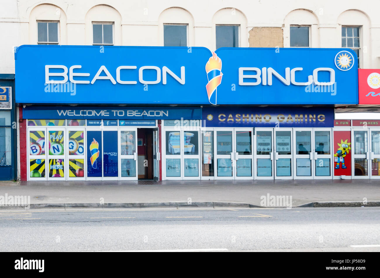 Beacon Bingo in Margate Stock Photo - Alamy