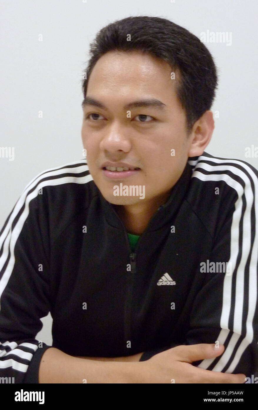 TOKYO, Japan - Paladero Mon Angelo, a Filipino, who won a Japanese ...