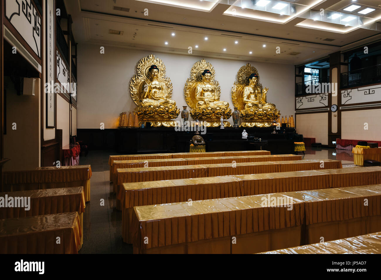 Taipei, Taiwan - April 6, 2017: The Shandao Temple is a temple in ...