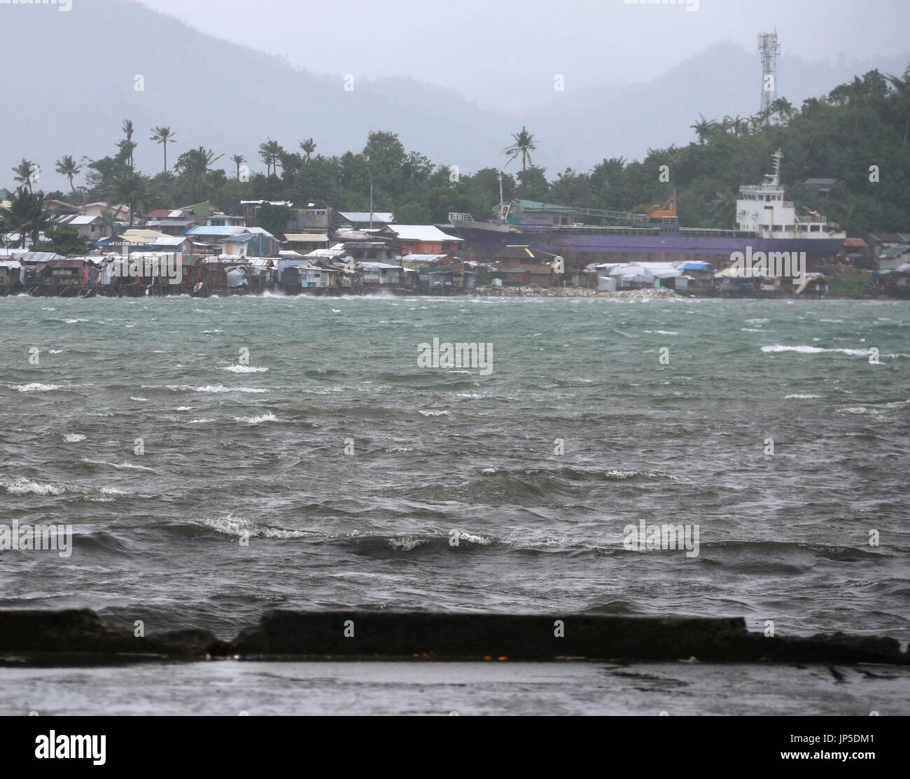 TACLOBAN, Philippines - Photo shows the port of Tacloban on the ...