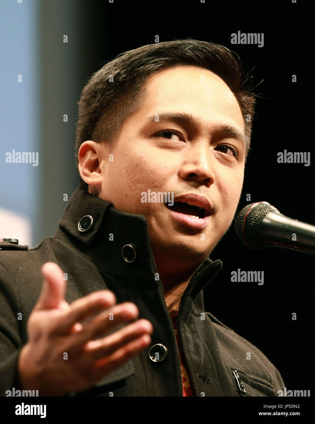TOKYO, Japan - Filipino director Francis Xavier Pasion, winner of the ...
