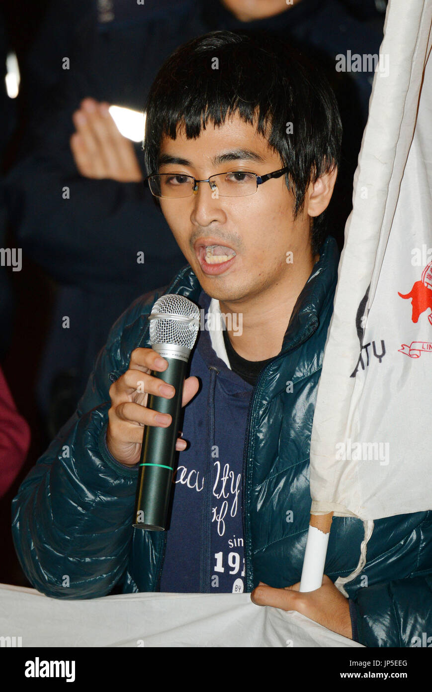 HONG KONG, China - Alex Chow, secretary general of the Federation of ...
