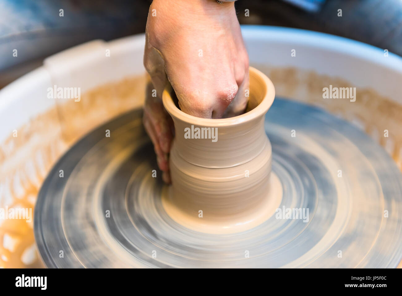 The process of pottering hi-res stock photography and images - Alamy