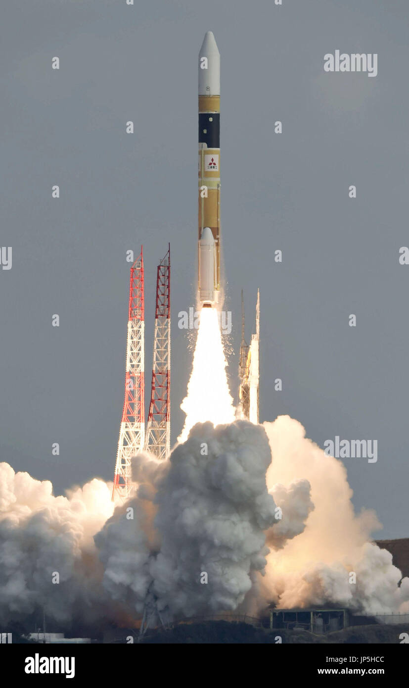 Japan's H-2A rocket carrying a backup radar satellite for intelligence ...