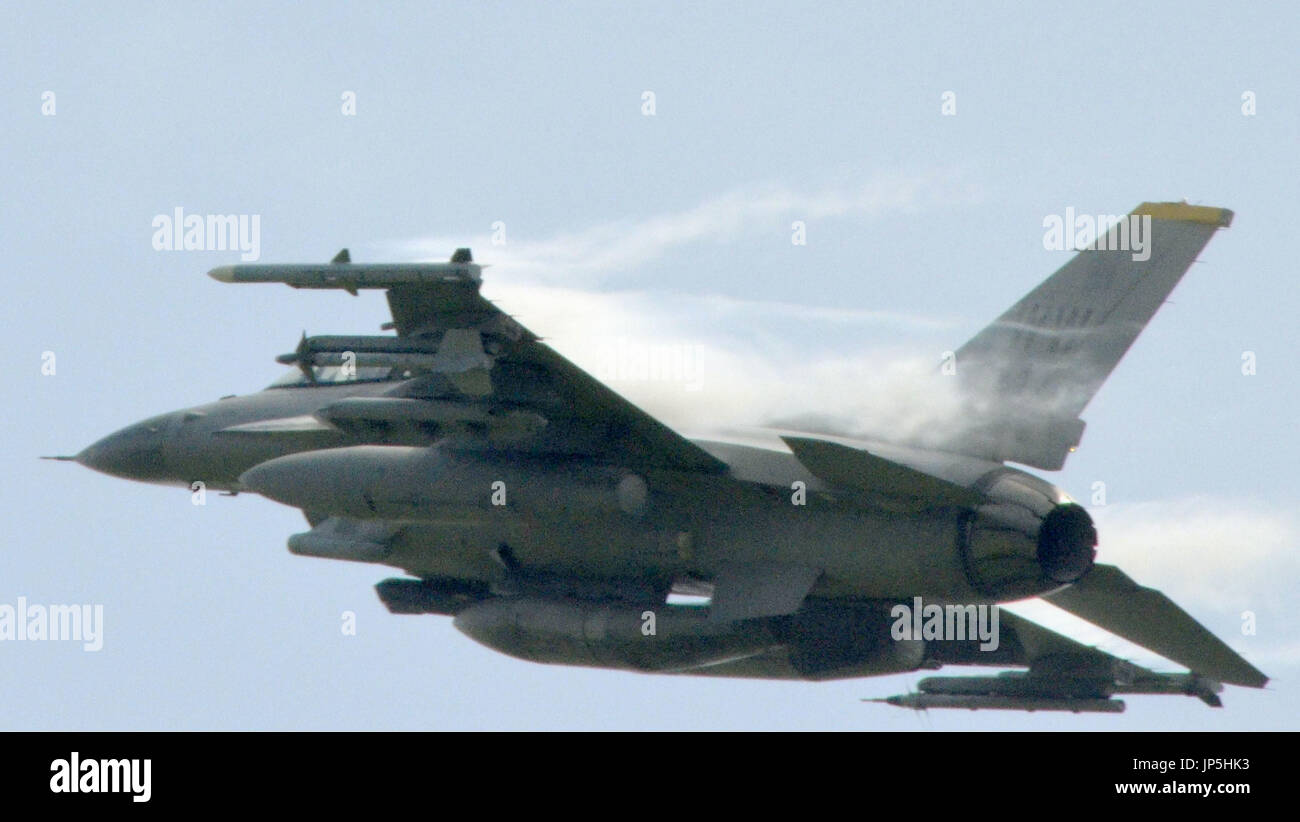 AOMORI, Japan - A U.S. military F-16 fighter jet takes part in a ...