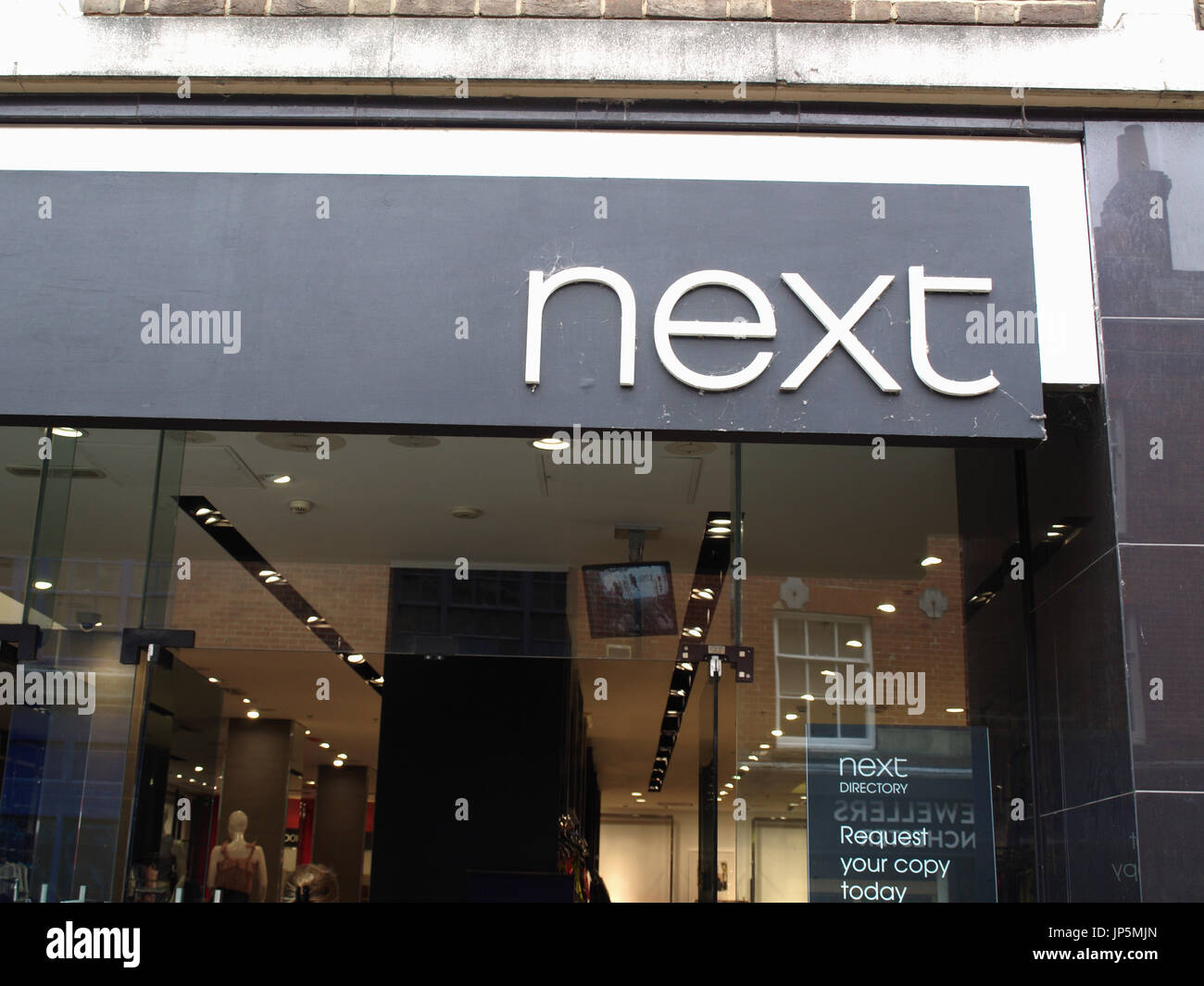 Next retail clothes shop in Winchester, Hampshire, England, UK Stock ...