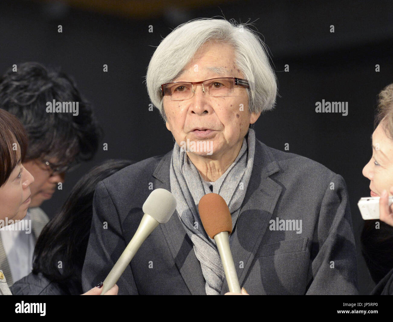 TOKYO, Japan - Japanese film director Yoji Yamada is interviewed at ...