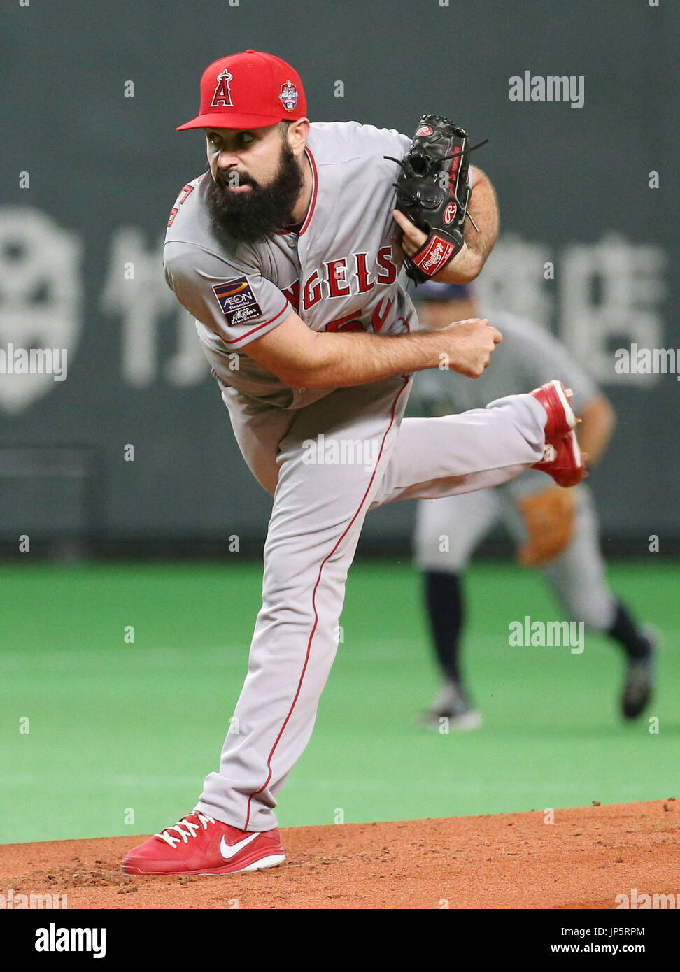 SAPPORO, Japan - Matt Shoemaker starts Game 5 of the Japan-MLB All-Star ...