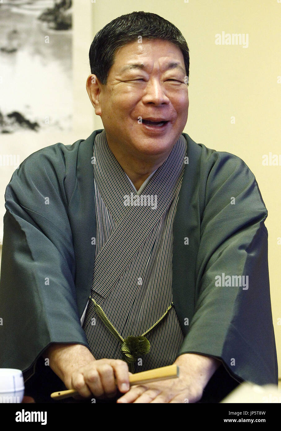 TOKYO, Japan - Sankyo Yanagiya, a "rakugo" Japanese comic storyteller ...