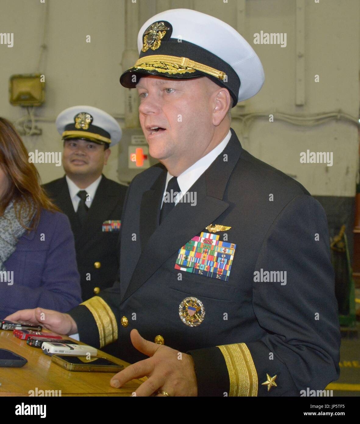 YOKOSUKA, Japan - Rear Adm. John Alexander, commander of U.S. Navy's ...