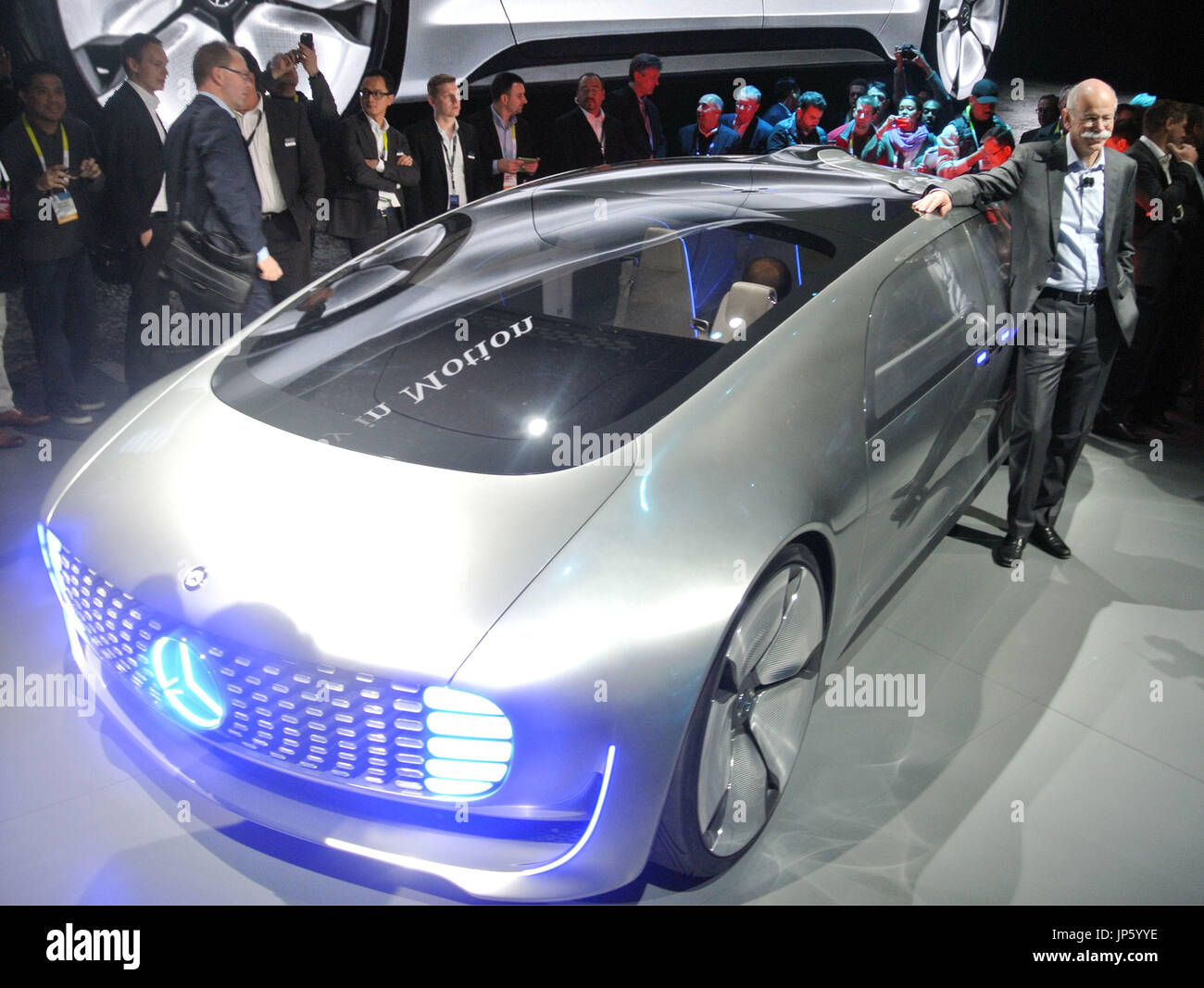LAS VEGAS, United States - German automaker Mercedes-Benz unveils a ...