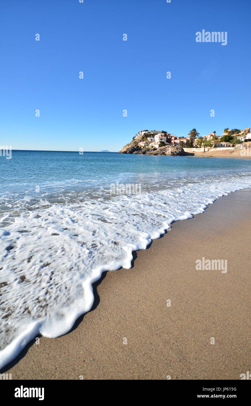Bolnuevo beach. Mazarrón. Spain Stock Photo - Alamy
