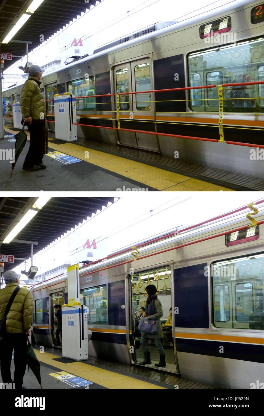 OSAKA, Japan - West Japan Railway Co., known as JR West, shows to the ...